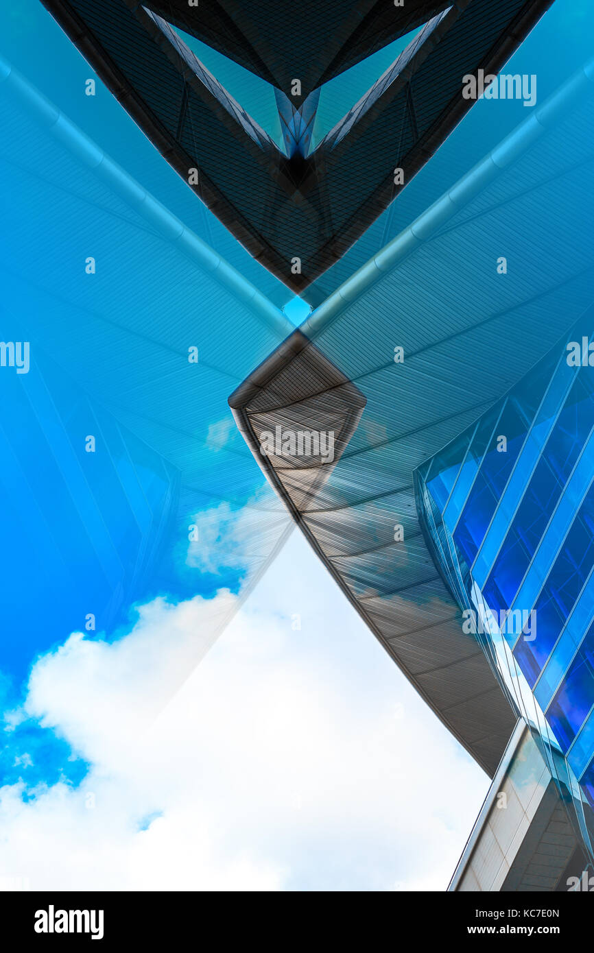 Modern Architecture Close up Stock Photo - Alamy