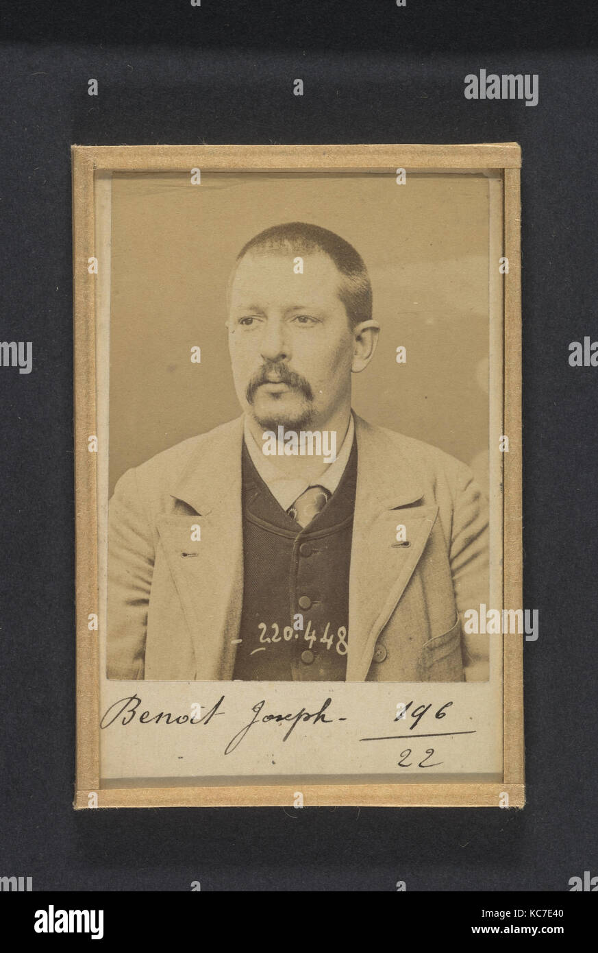 Benoit. Joseph, Alexandre. 33 ans, né le 9/6/61 à Paris XIIIe. Potier d ...