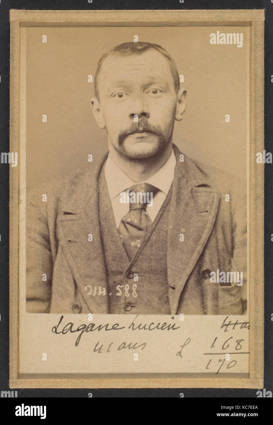 Lagane (ou Lagasse). Lucien, Pierre. 35 ans. 22/2/94., Alphonse ...