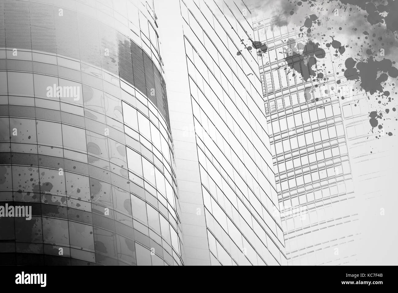 Commercial Building and Architecture at Close up view Stock Photo - Alamy
