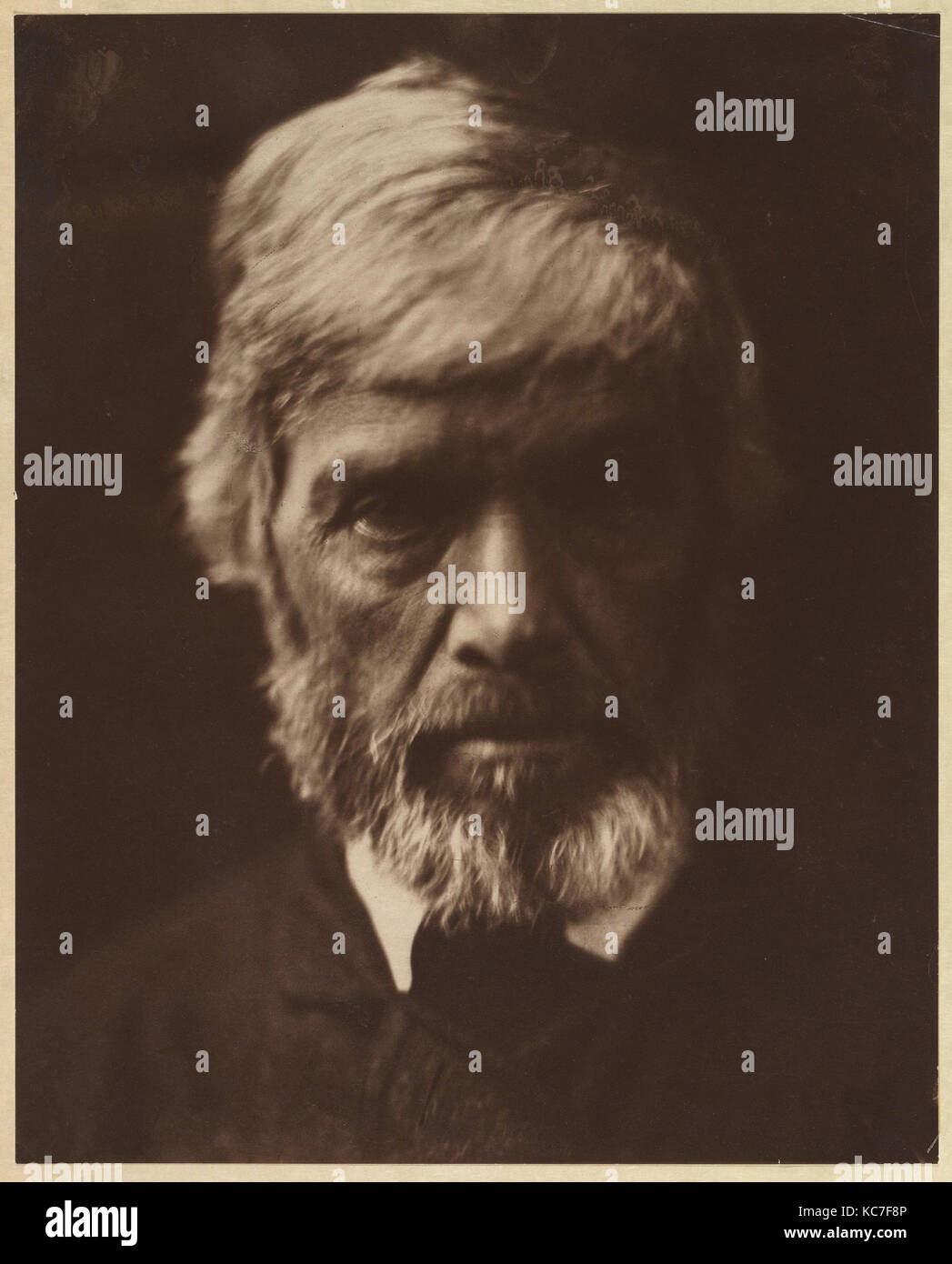 Thomas Carlyle, 1867, Carbon print, 35.0 x 28.1 cm. (13 3/4 x 11 1/16 ...