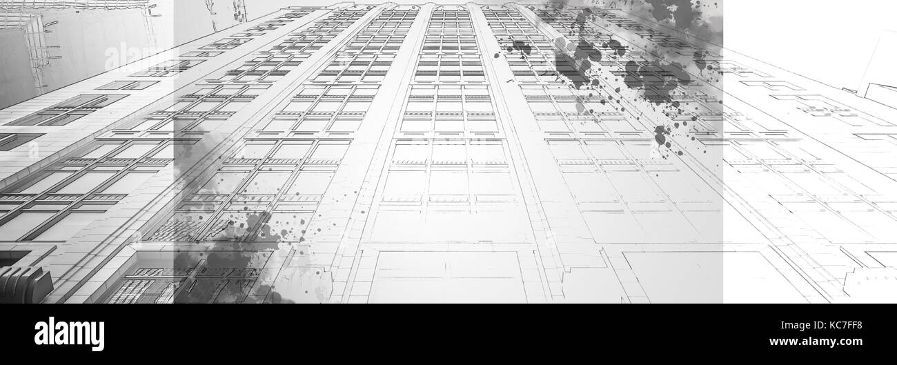 Commercial Building and Architecture at Close up view Stock Photo - Alamy