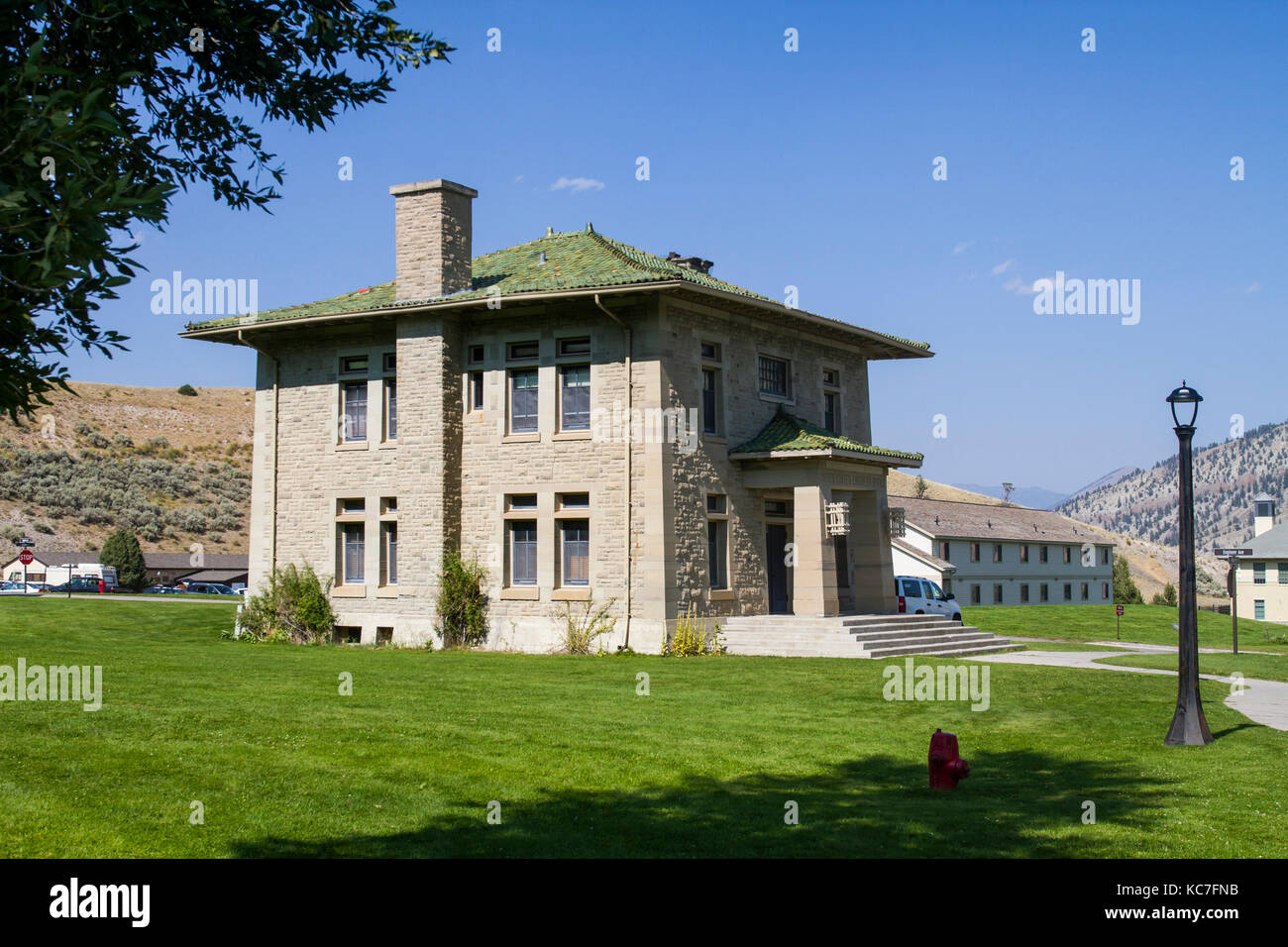 Yellowstone historic buildings hi-res stock photography and images - Alamy
