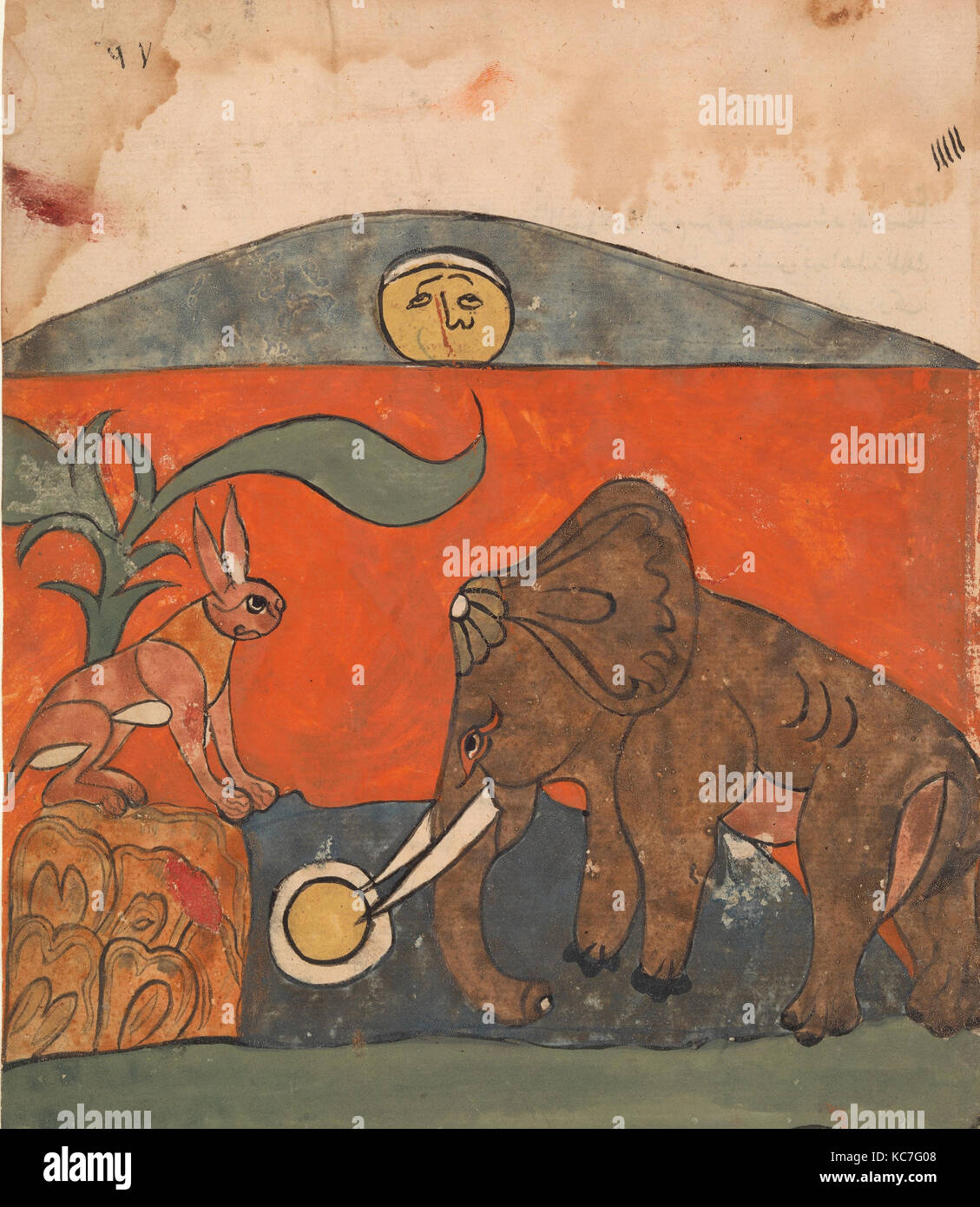 The hare and the moon hi-res stock photography and images - Alamy