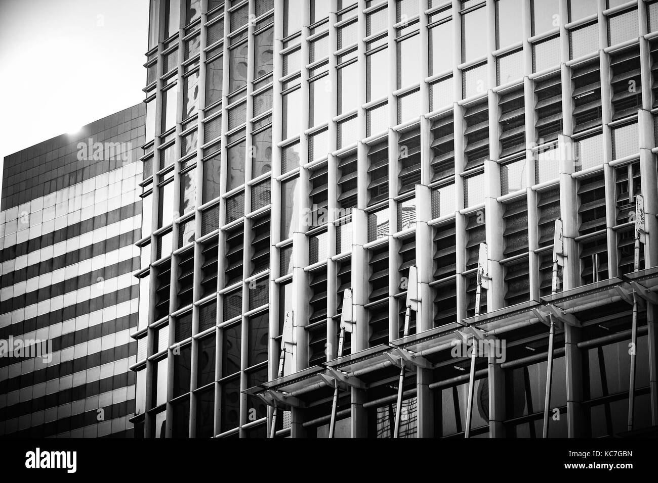 Commercial Building and Architecture at Close up view Stock Photo - Alamy