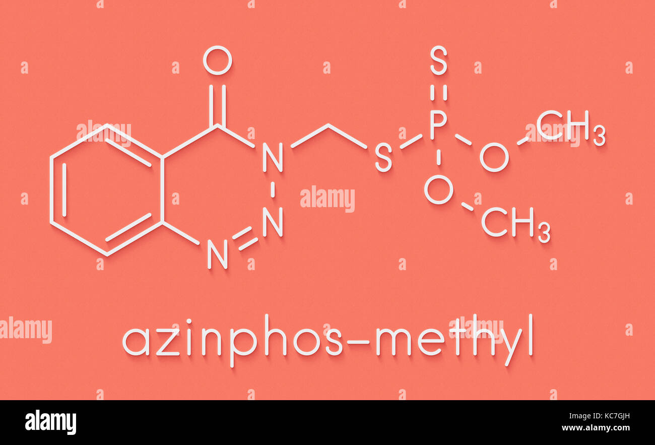 Azinphos methyl organophosphate insecticide hi-res stock photography ...