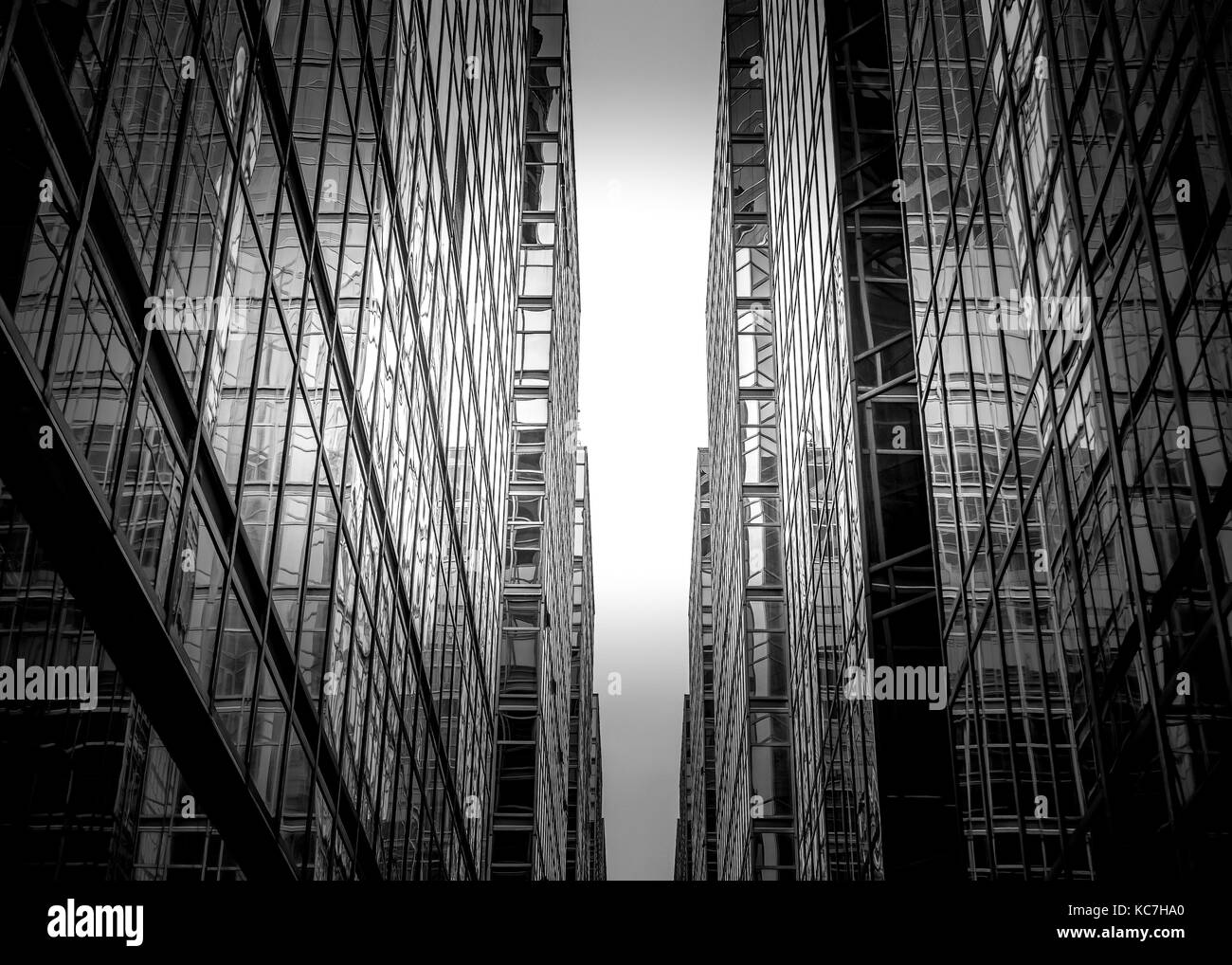 golden commercial building Stock Photo - Alamy