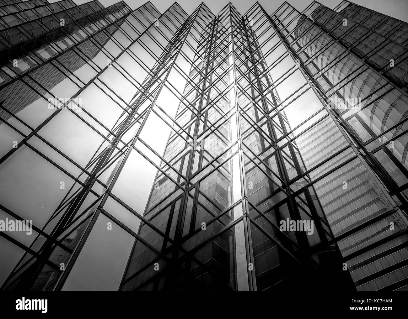 golden commercial building Stock Photo - Alamy