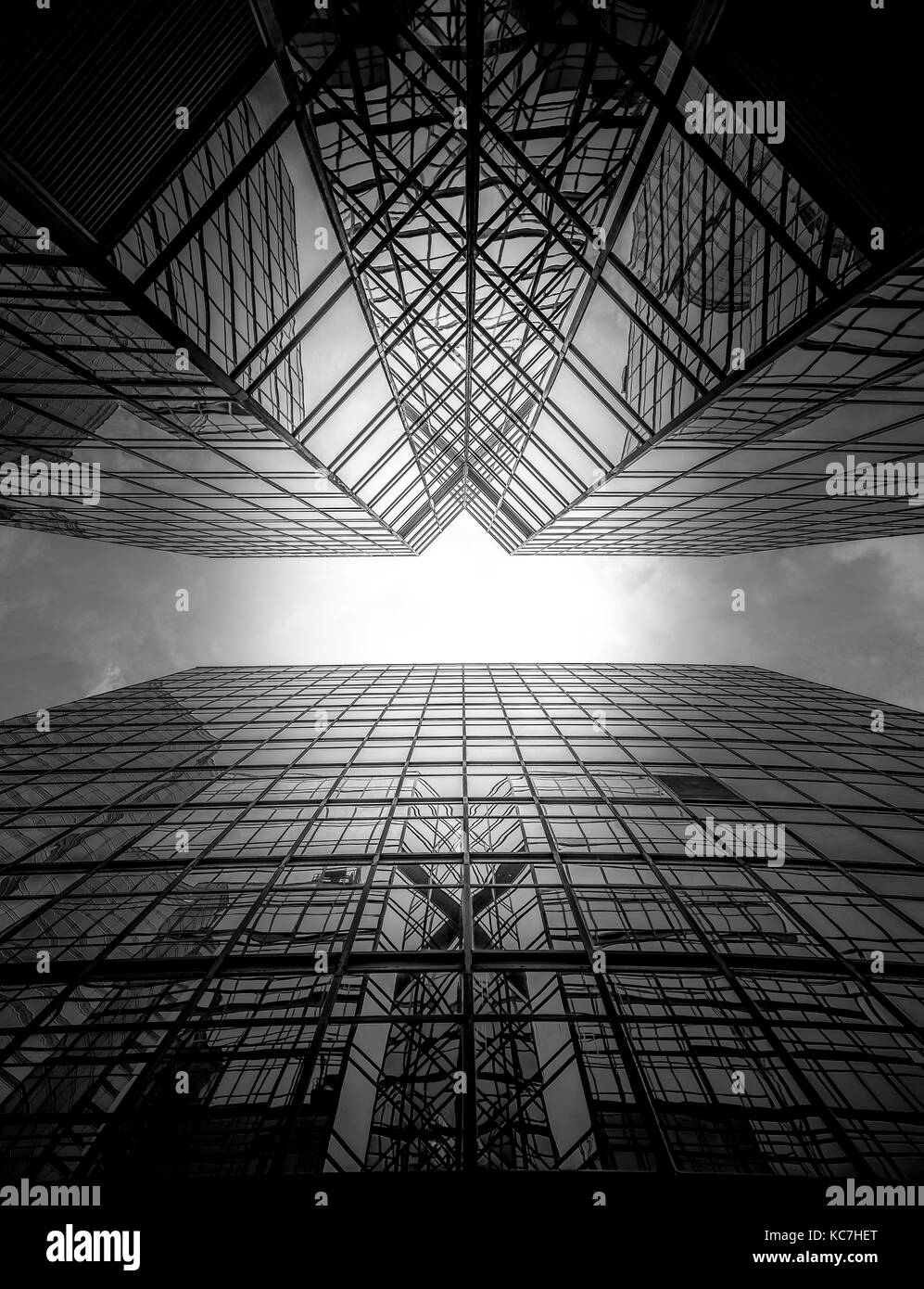 golden commercial building Stock Photo - Alamy