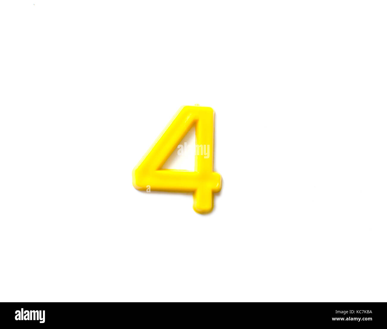 Plastic letters isolated white background Stock Photo - Alamy