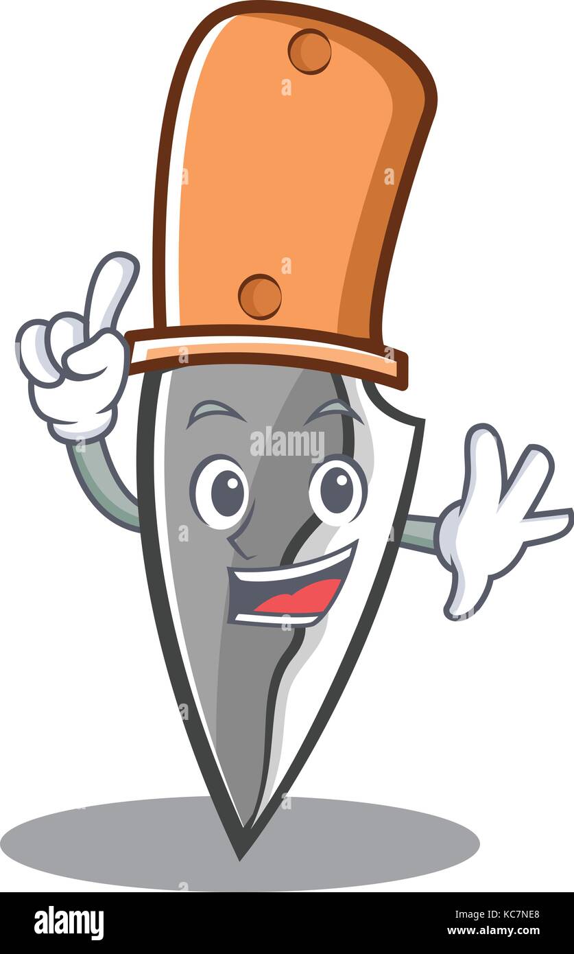 Finger knife character cartoon style Stock Vector Image & Art - Alamy