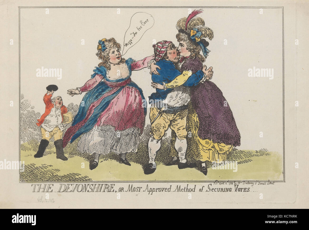 The Devonshire, or Most Approved Method of Securing Votes, Thomas ...