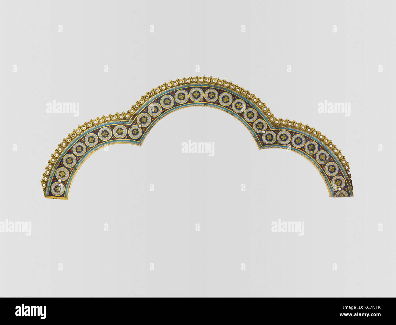 Tri-Lobed Arch from a Reliquary Shrine, Nicholas of Verdun and Cologne ...