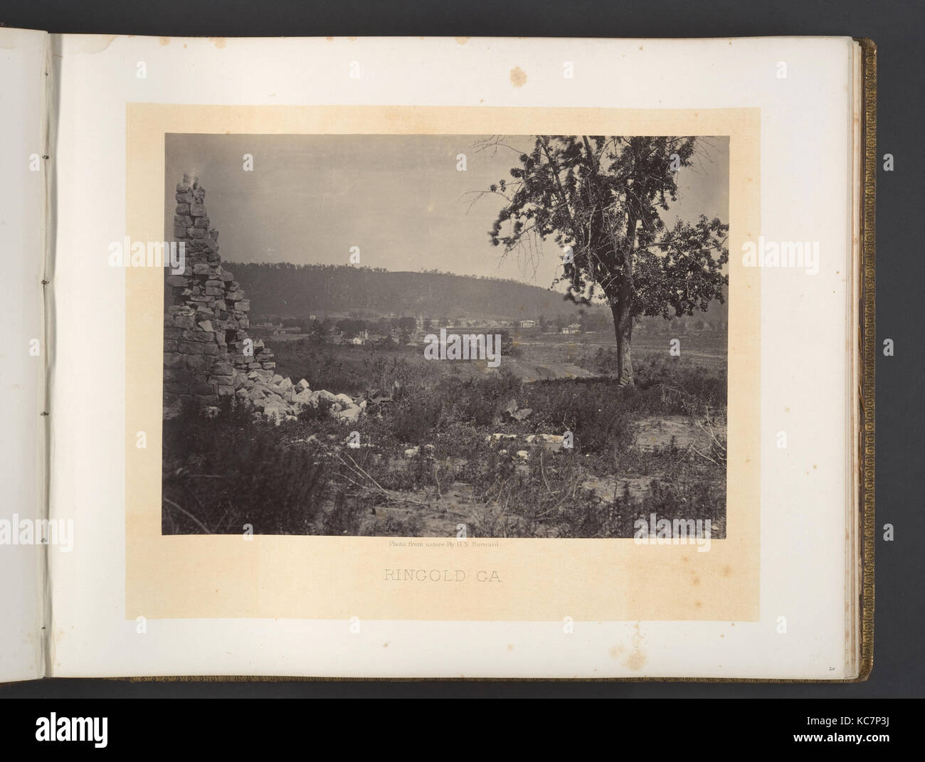 Ringold, Georgia, 1860s, Albumen silver print from glass negative ...