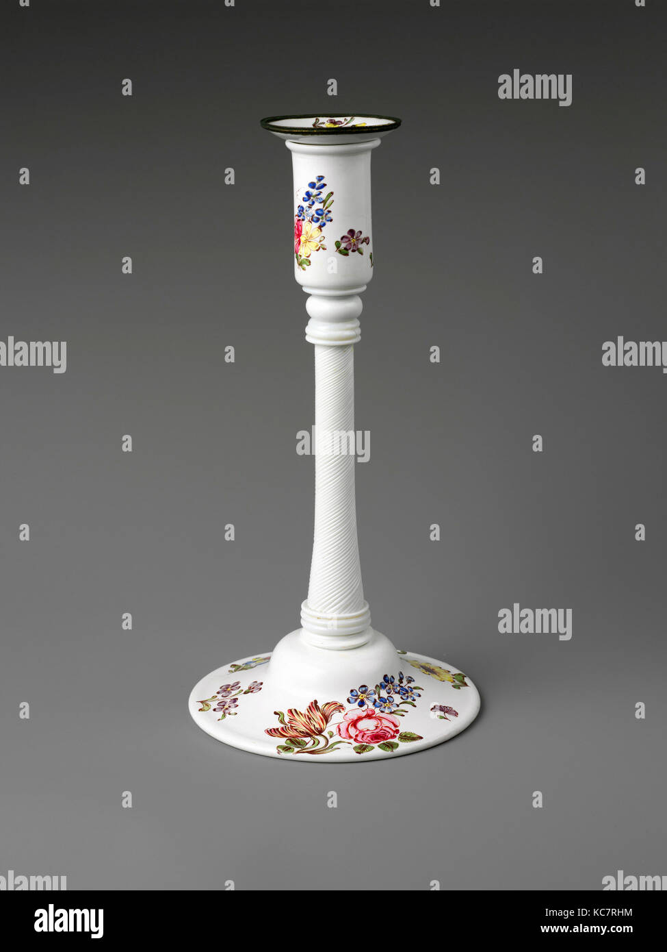 Candlestick, 1760–70, Probably made in Bristol, Bristol, England ...