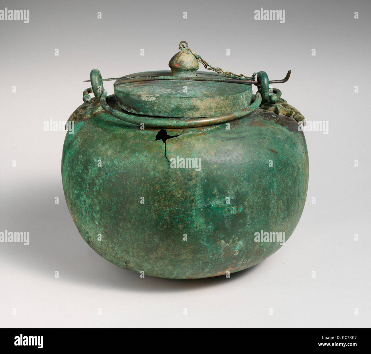 Bronze pin with snake-head terminal, Archaic, ca. 550 B.C., Etruscan ...