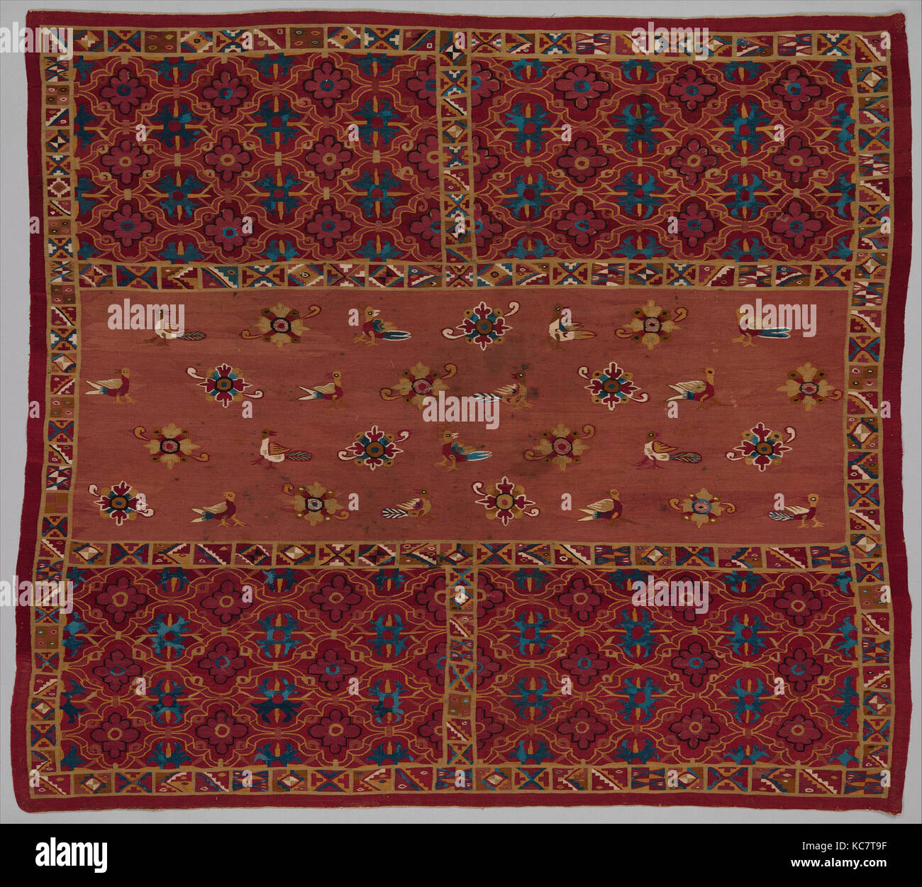 Woman's wedding mantle (lliclla) with interlace and tocapu design, late ...