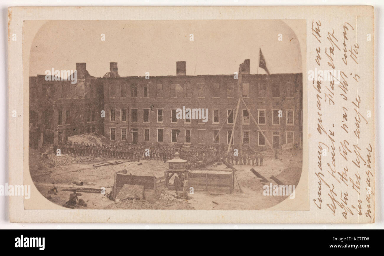 The Evacuation of Fort Sumter, April 1861, Attributed to Alma A. Pelot ...