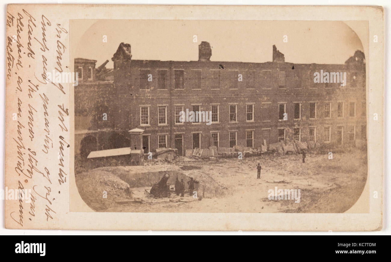 The Evacuation of Fort Sumter, April 1861, April 1861 Stock Photo - Alamy