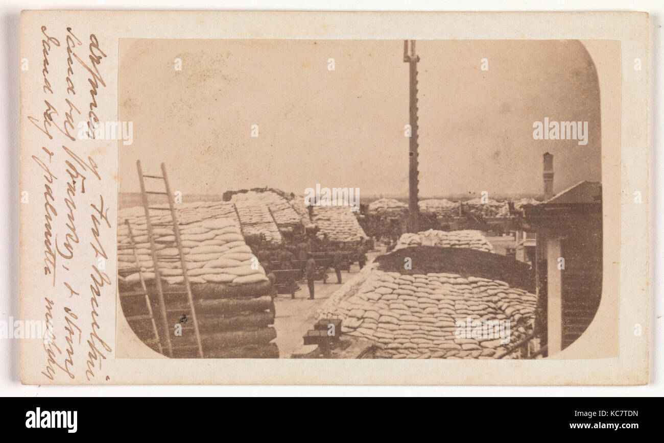 The Evacuation of Fort Sumter, April 1861, Attributed to Alma A. Pelot ...