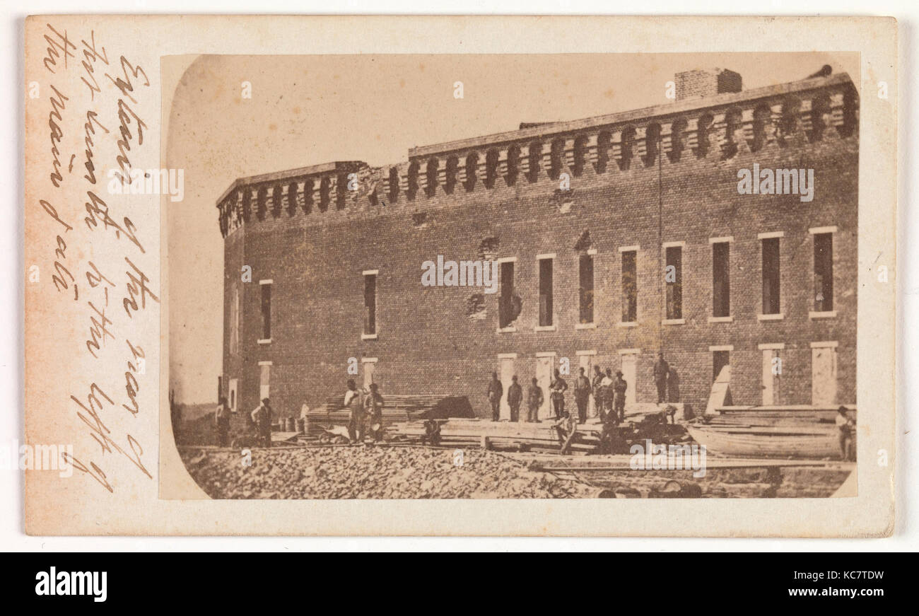 The Evacuation of Fort Sumter, April 1861, April 1861 Stock Photo - Alamy