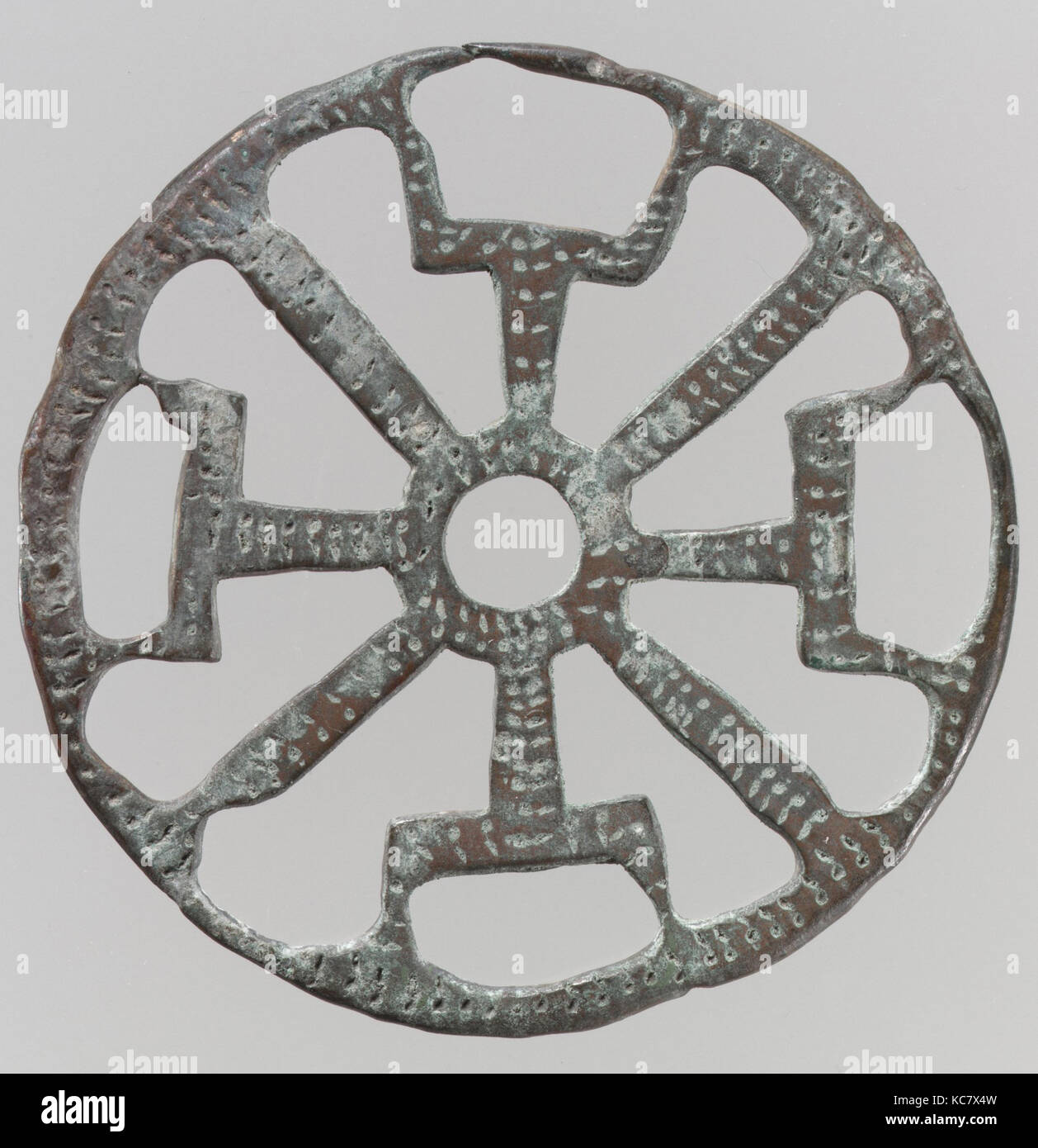 Openwork Belt Fitting, 7th–8th century, Made in Northern France; Made ...