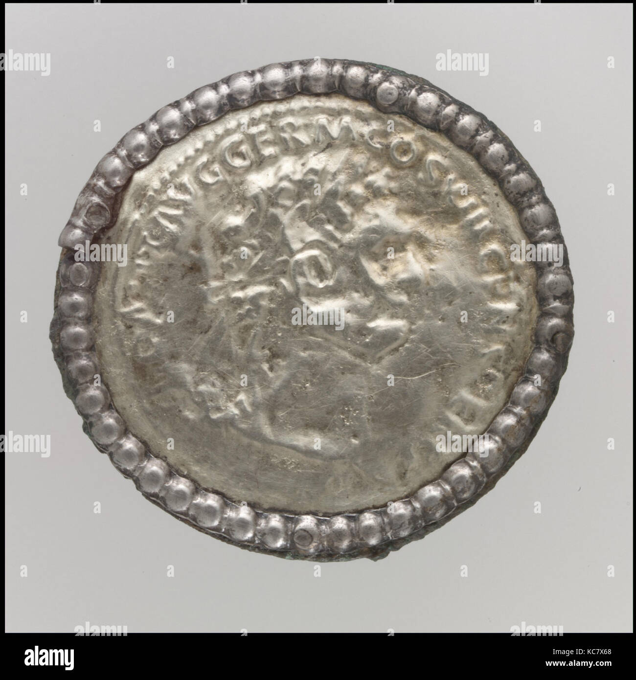 Gold Disk Brooch, 6th–7th century, Frankish, Silver-gilt on bronze ...