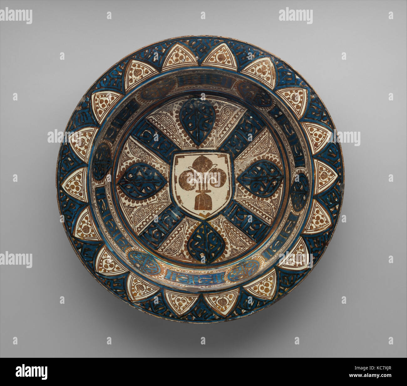 Deep Dish, ca. 1430, Made in probably Manises, Valencia, Spain, Spanish ...