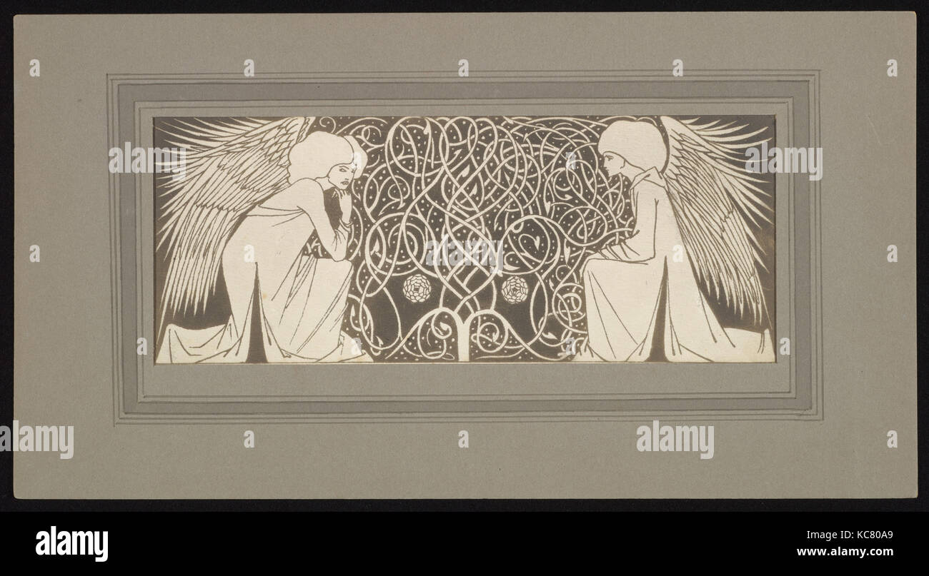 Angels with Interlace, Frederick H. Evans, 1900s–1910s Stock Photo - Alamy