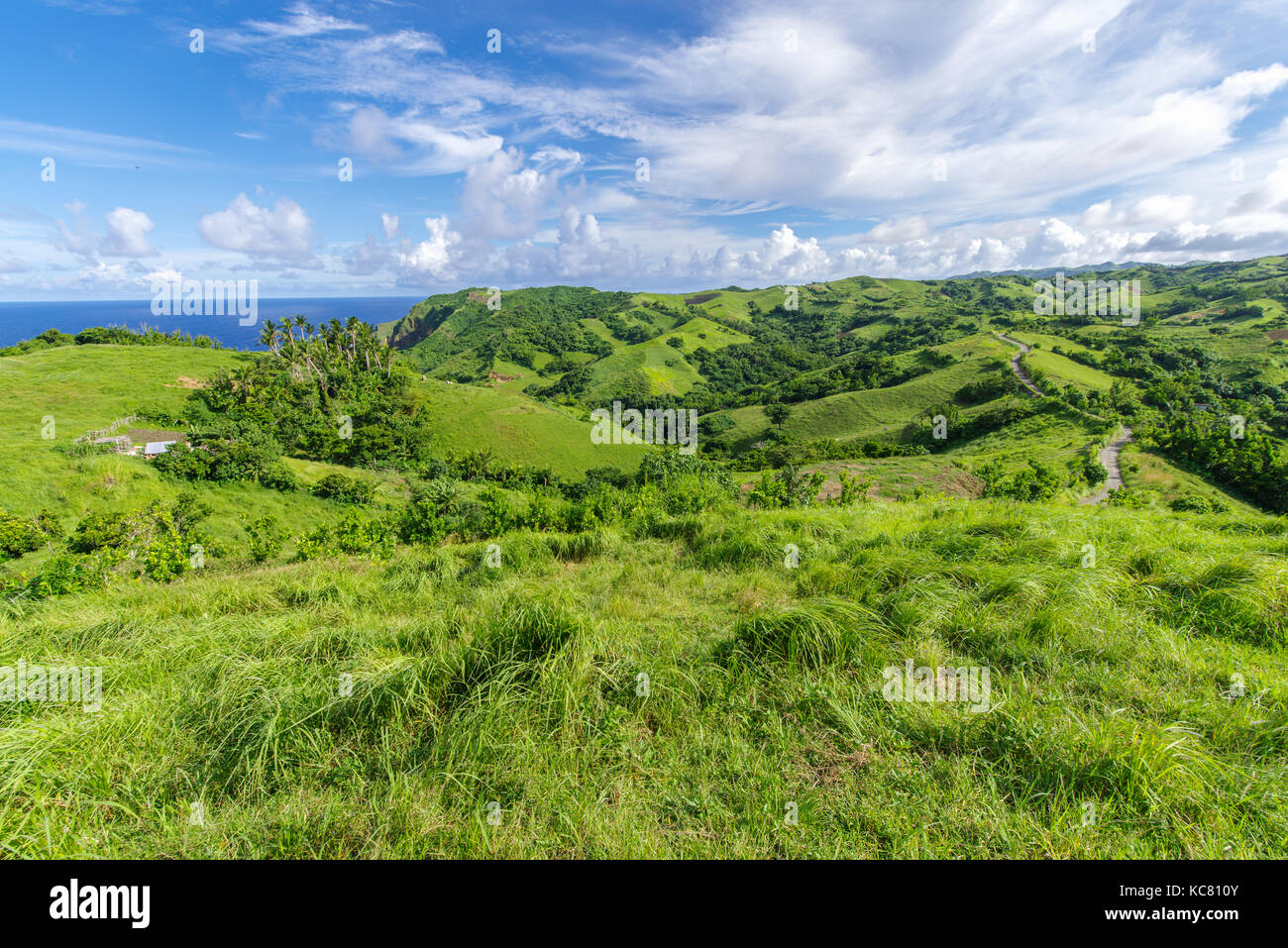 cloudy sky view at hill , Basco , Batanes , Philippines Stock Photo - Alamy
