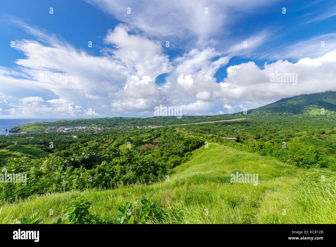 cloudy sky view at hill , Basco , Batanes , Philippines Stock Photo - Alamy