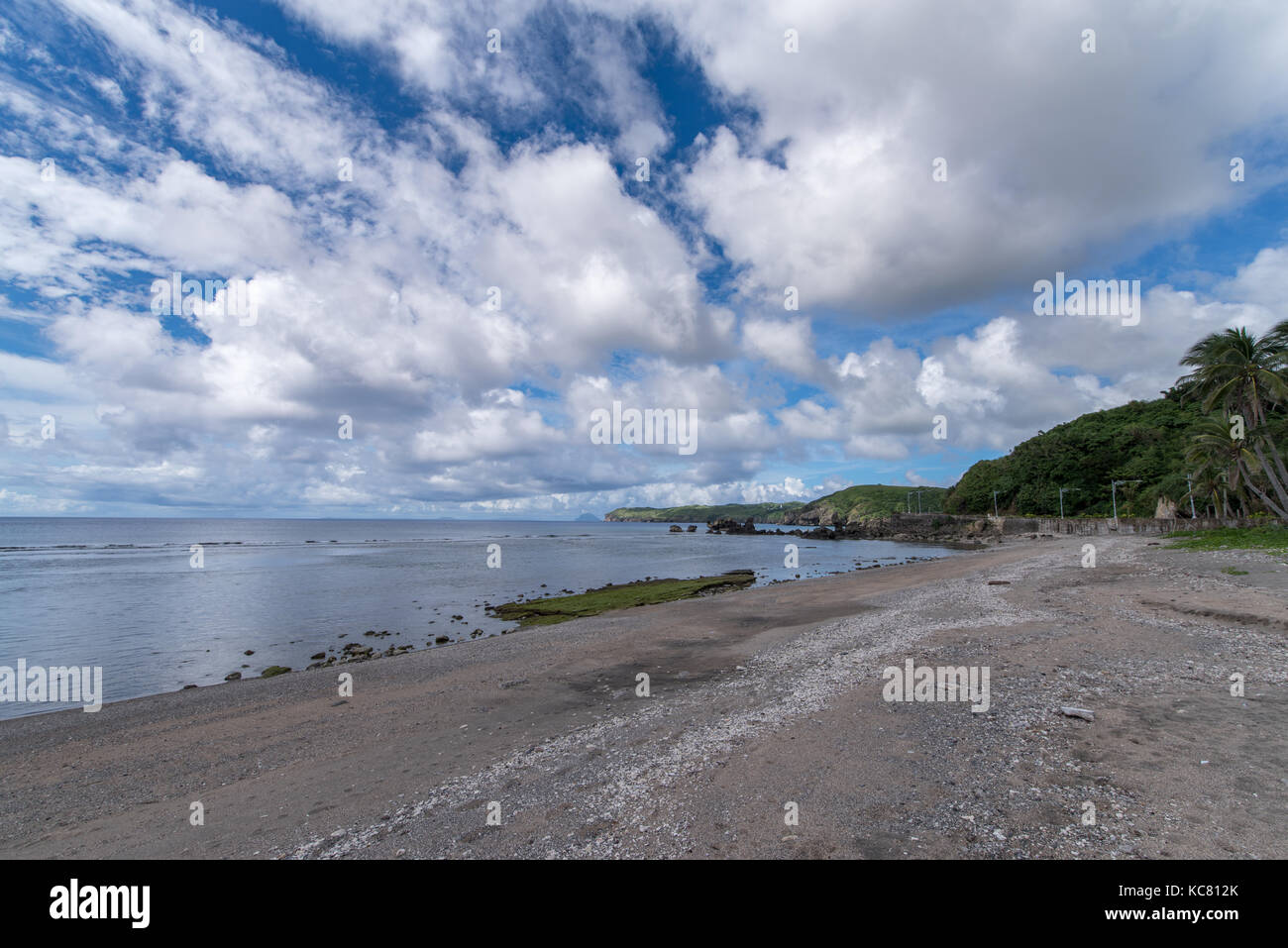 cloudy sky at basco beach, Batanes, Philippines Stock Photo - Alamy