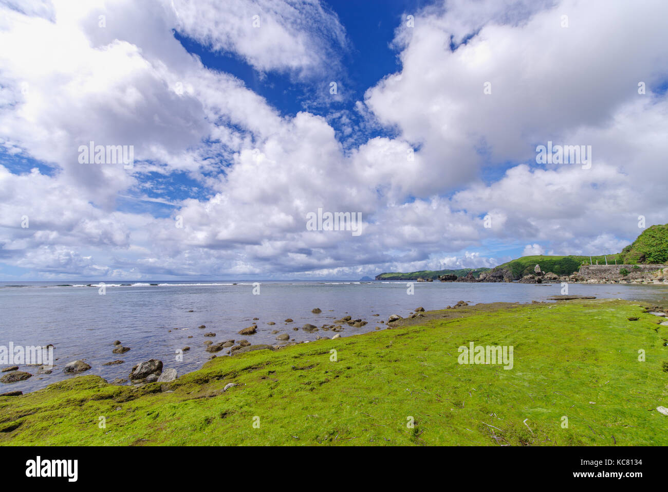 cloudy sky at basco beach, Batanes, Philippines Stock Photo - Alamy