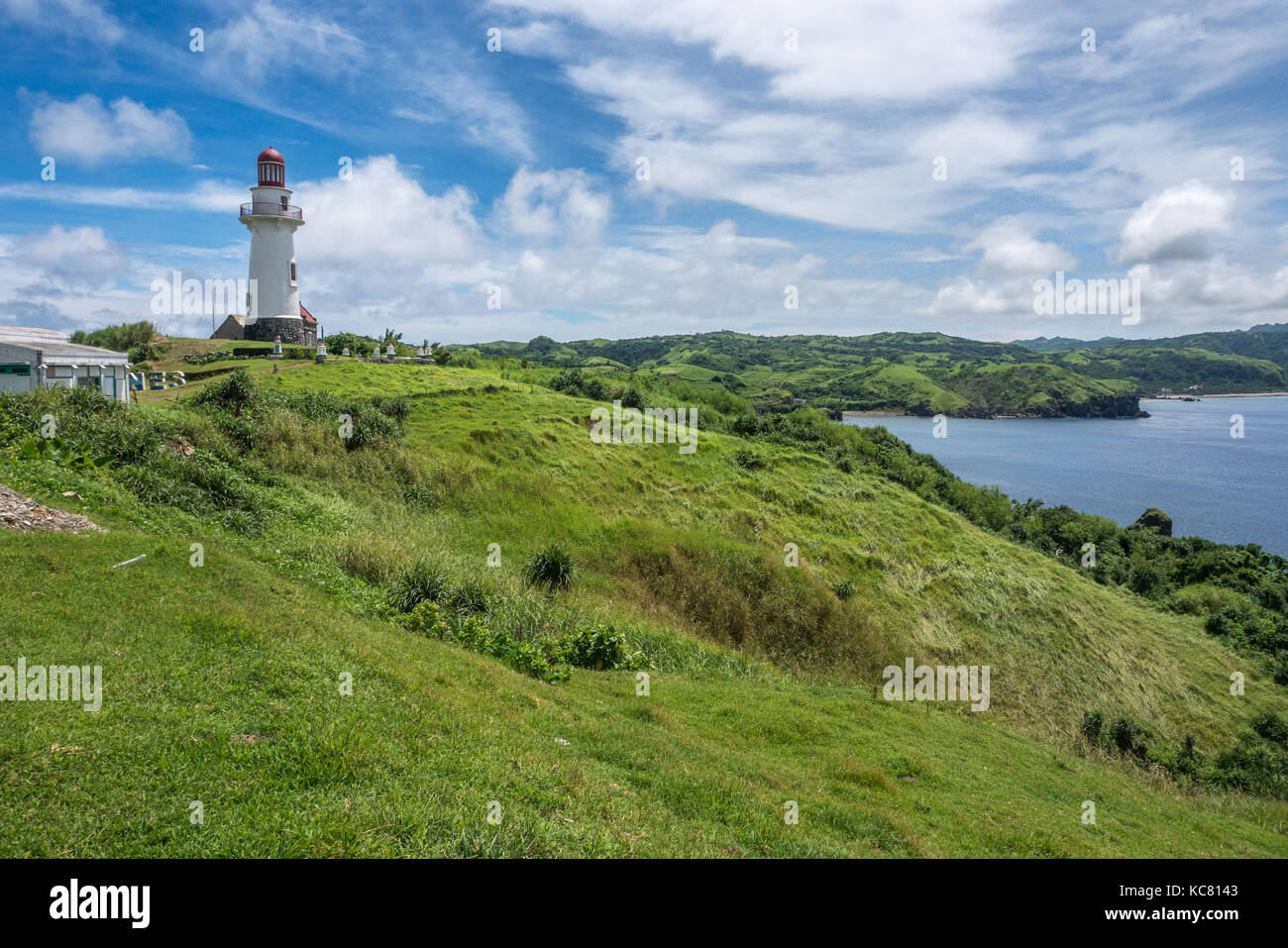 Lighthouse at Naidi Hills, Basco , Batanes, Philippines Stock Photo - Alamy
