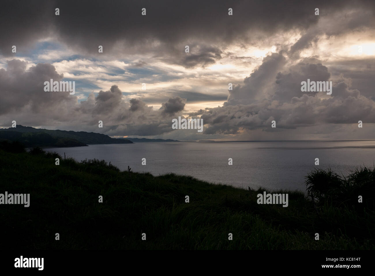 cloudy sky at basco beach, Batanes, Philippines Stock Photo - Alamy