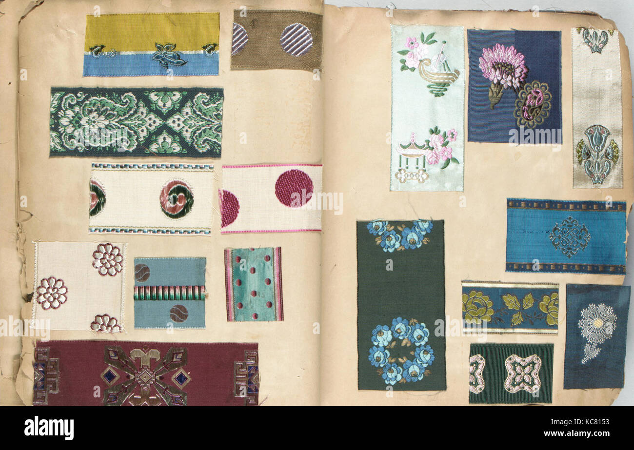 Textiles sample books hi-res stock photography and images - Alamy
