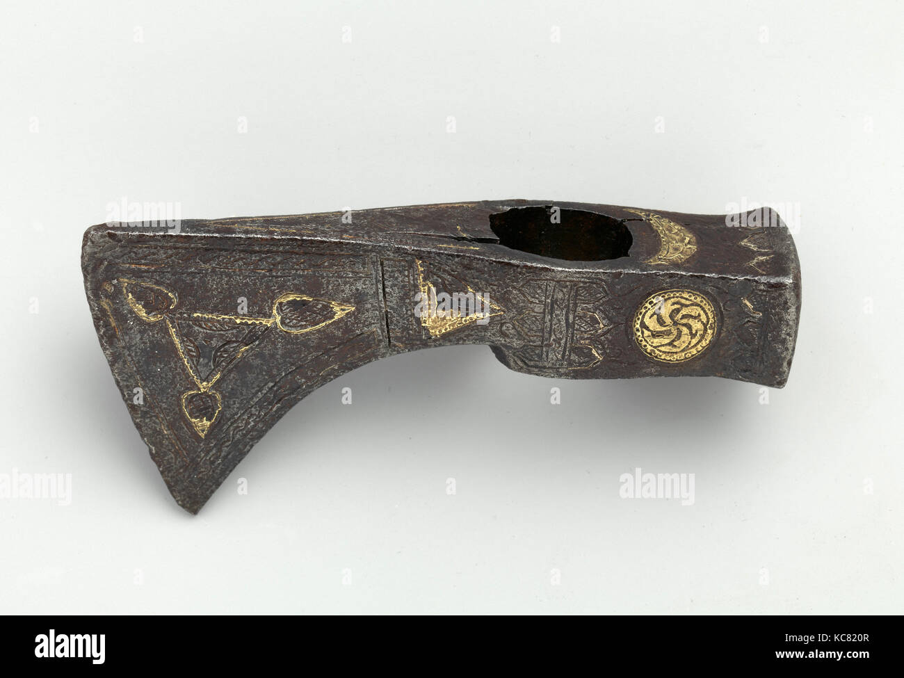 Axe Head, possibly 16th–17th century, possibly Tartar-Circassian ...