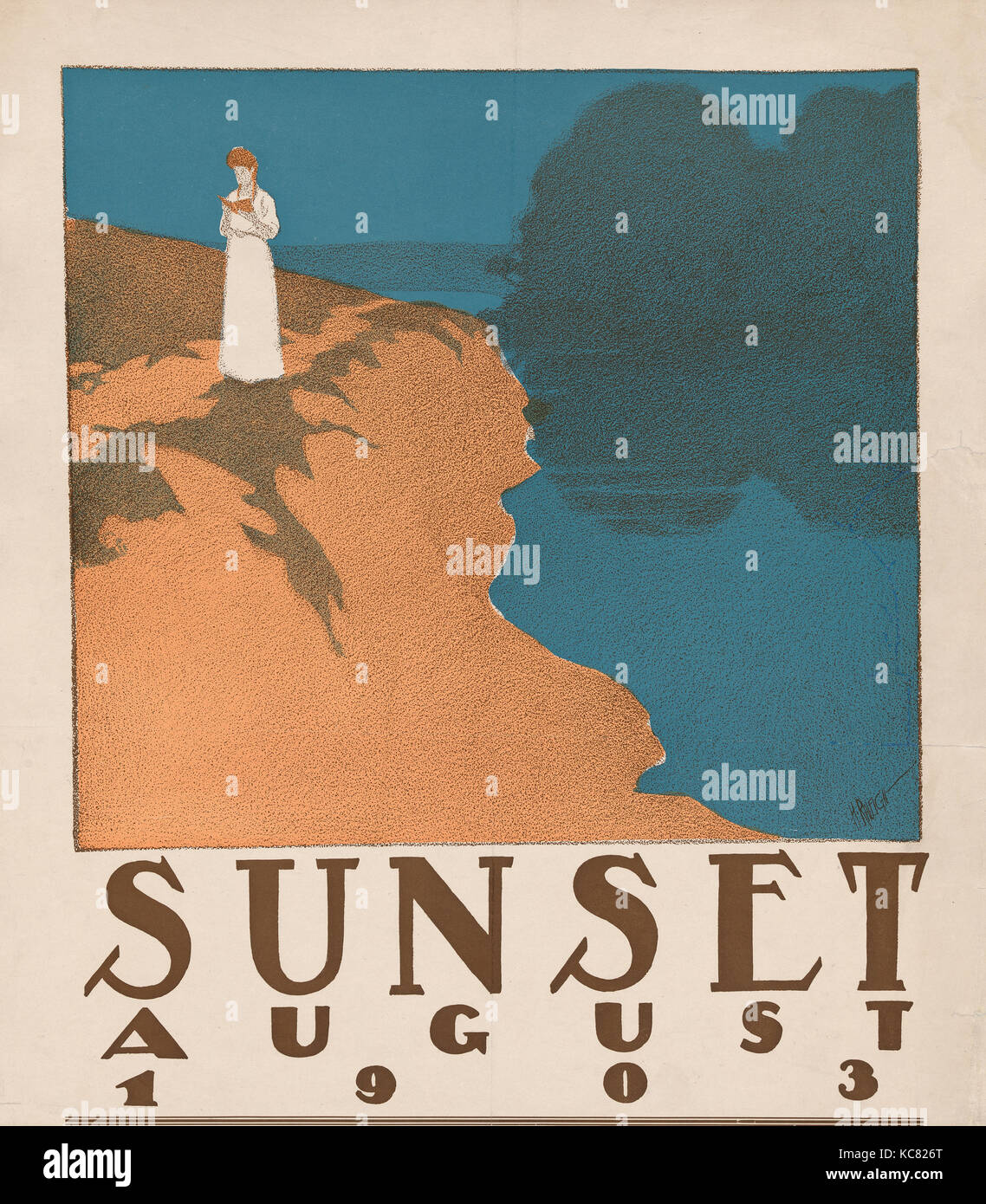 Drawings and Prints, Print Poster, Sunset Magazine: August, Artist ...