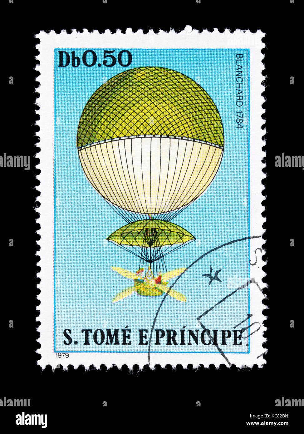 Postage stamp from the Saint Thomas and Prince Islands depicting the ...