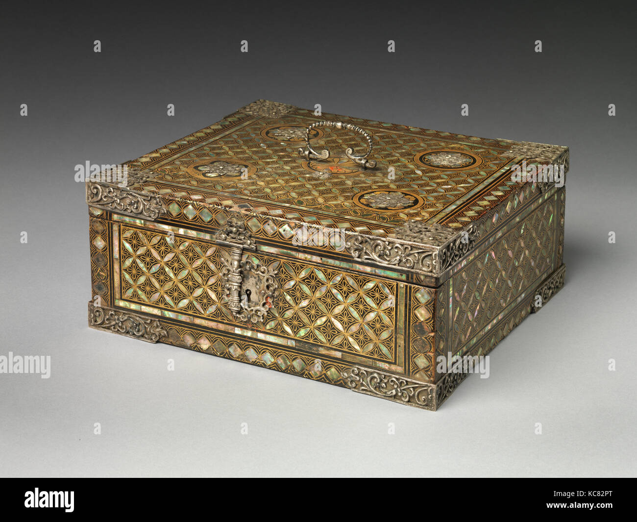 Storage Box in Nanban (Southern Barbarian) Style, 16th century Stock ...