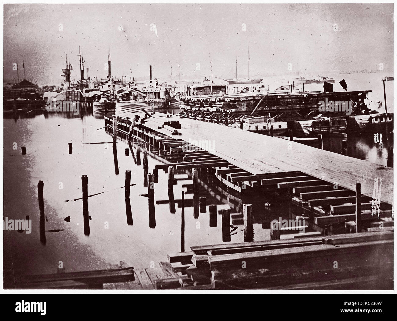 City Point, Virginia, Andrew Joseph Russell, 1861–65 Stock Photo - Alamy