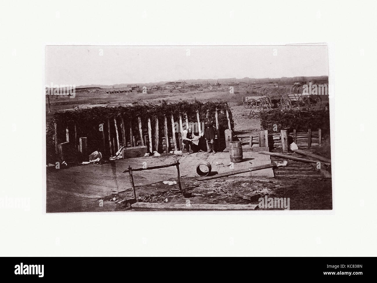 26th New York Infantry at Fort Lyon, near Alexandria, Virginia, 1861–65 ...