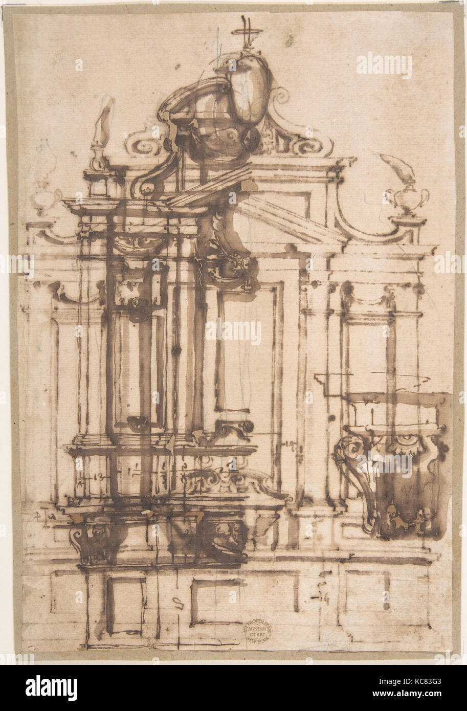 Italian architectural drawings hi-res stock photography and images - Alamy