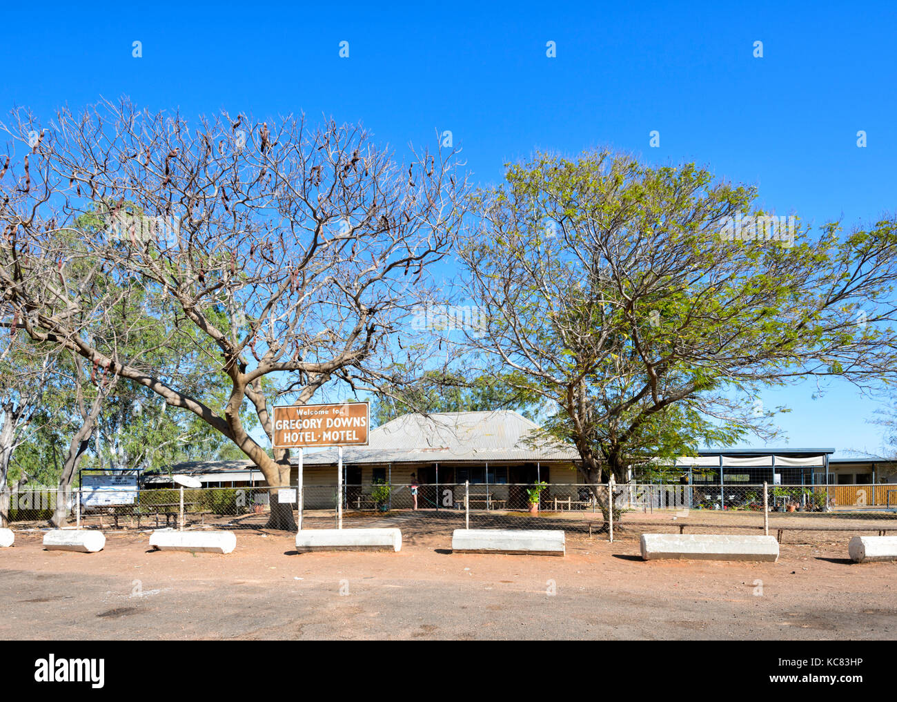 Gregory Downs Hotel, Queensland, QLD, Australia Stock Photo - Alamy