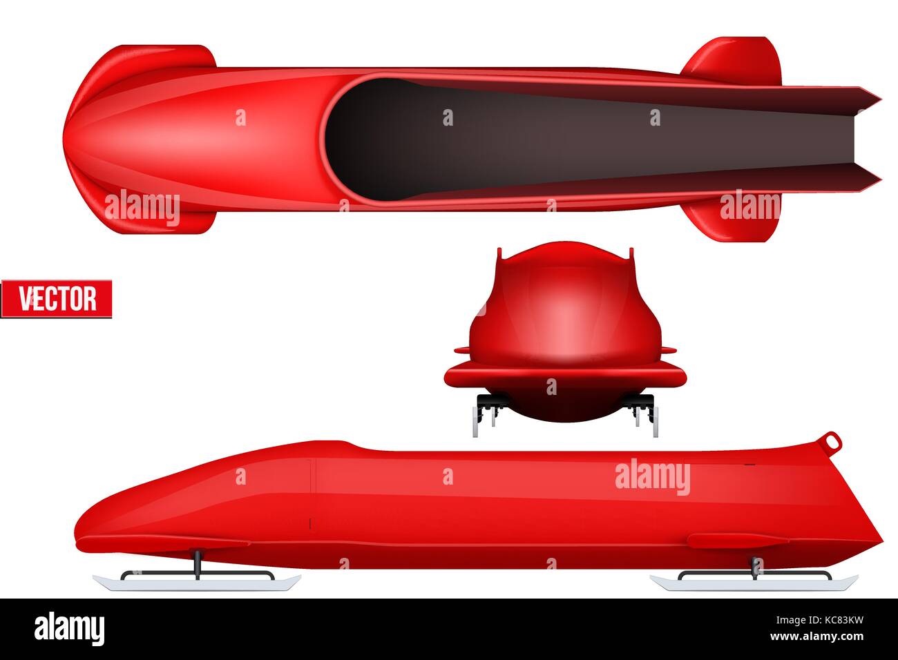 Bobsleigh Stock Vector Images - Alamy