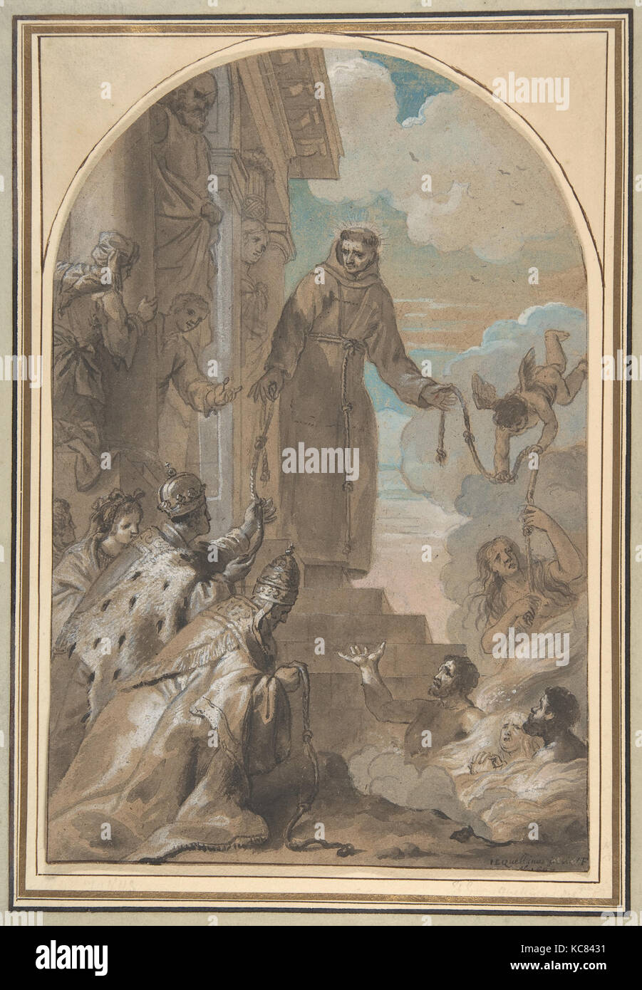 The Distribution of the Franciscan Cords, Jan Erasmus Quellinus, 1667 ...