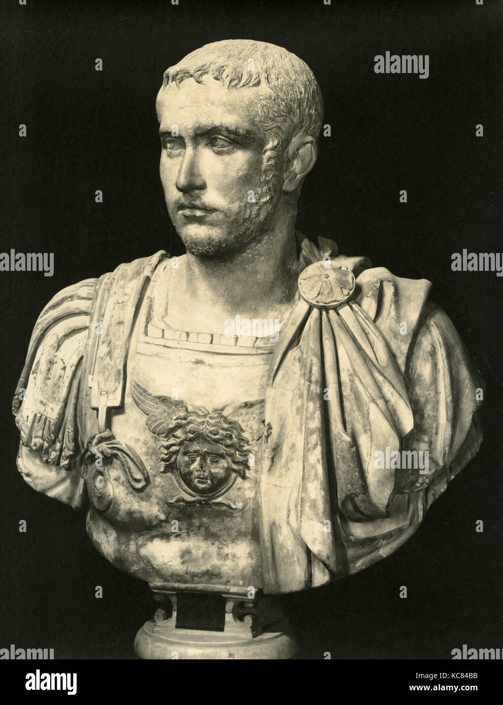 Greek tragedian Sophocles, Marble statue Stock Photo - Alamy