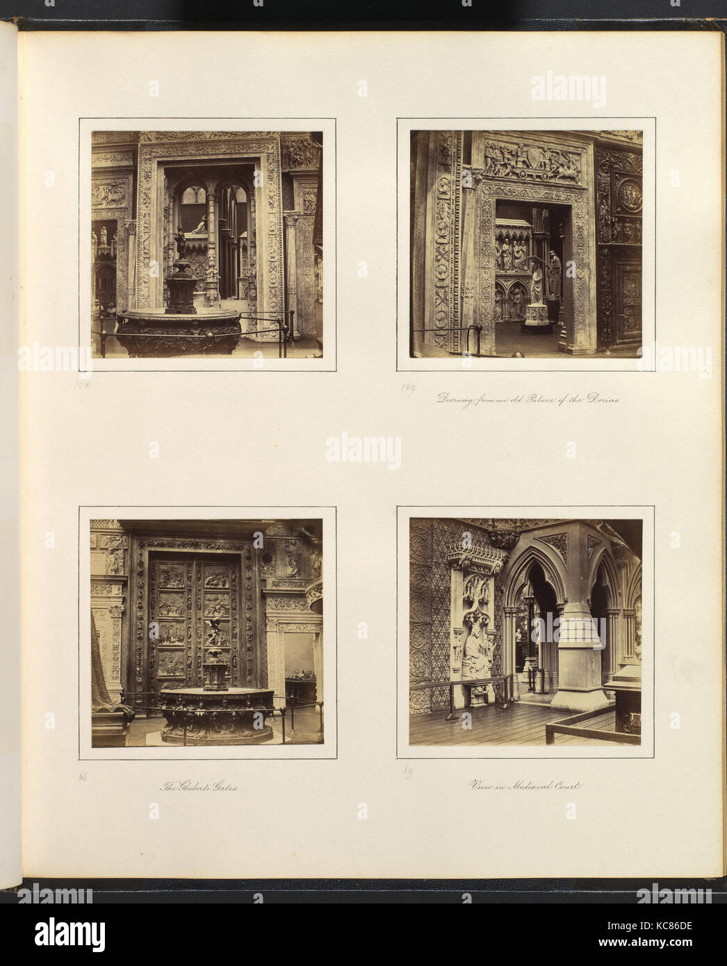 Entryway to the Renaissance Court; Doorway from an Old Palace of the ...