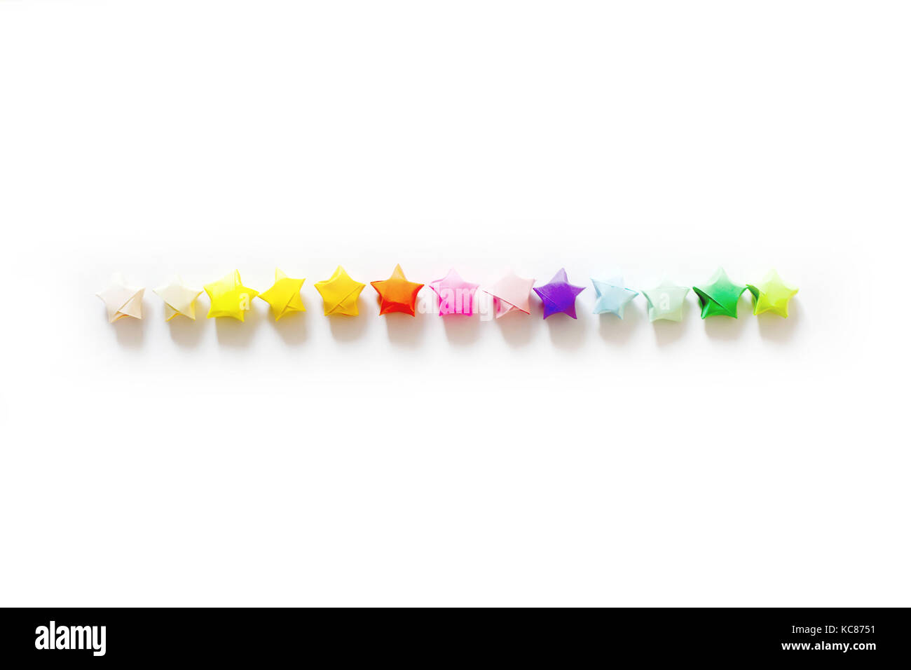 Origami stars background Stock Photo - Alamy