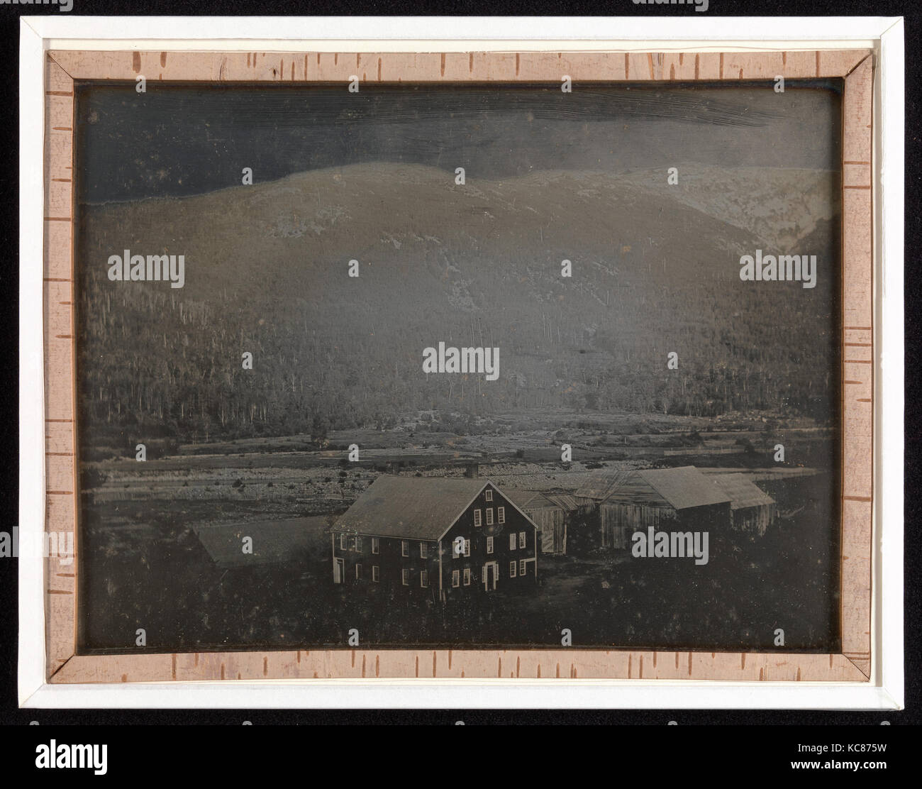 View in New Hampshire, 1840–41, Daguerreotype, Image: 5 3/4 × 7 7/8 in ...